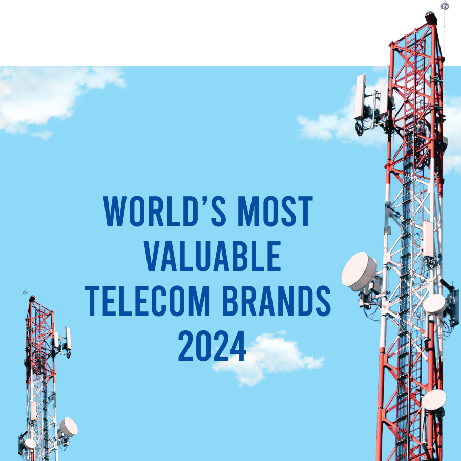 World’s most valuable telecom brands